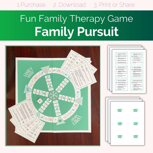 Family Pursuit | Family Therapy Game | Therapy Games | Mental Health ...