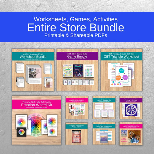 Entire Store Bundle | Mental Health | Worksheets | Games |Activities ...