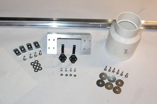 Anchor Auger Stowing Kit - PVC Pipe Version (1.9" OD's) | Captain Jareds