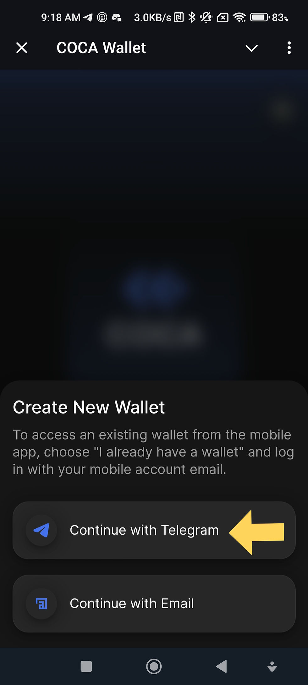 Creating a COCA Wallet on Telegram: A Step-by-Step Guide