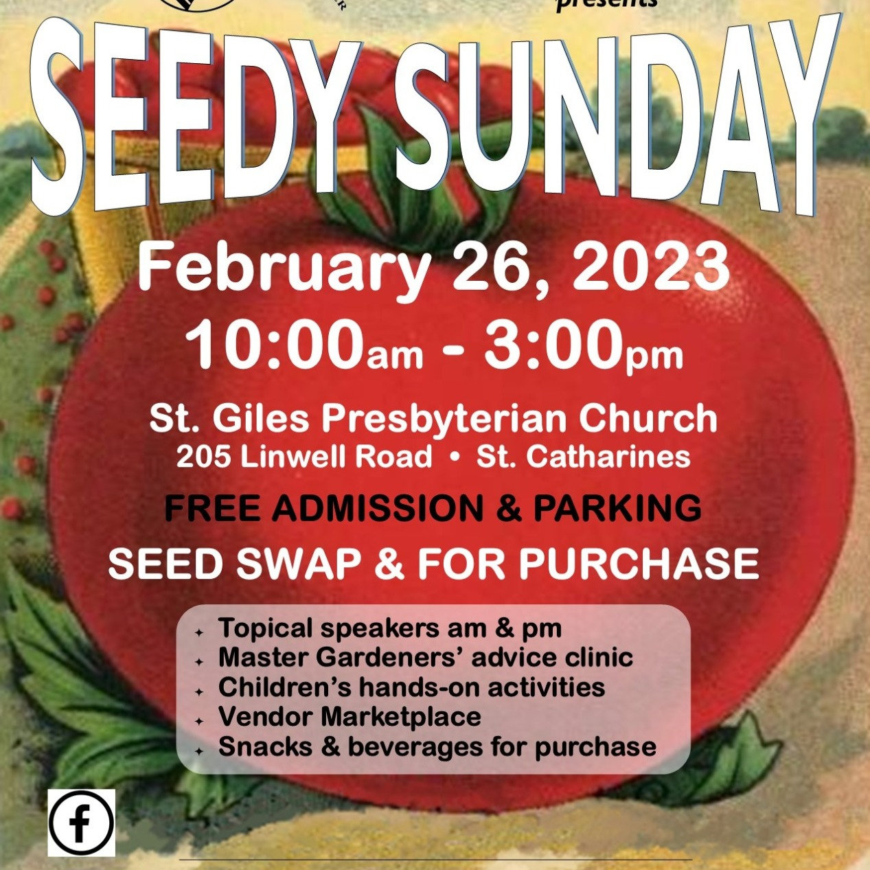 Seedy Sunday | NOTL Hort Society