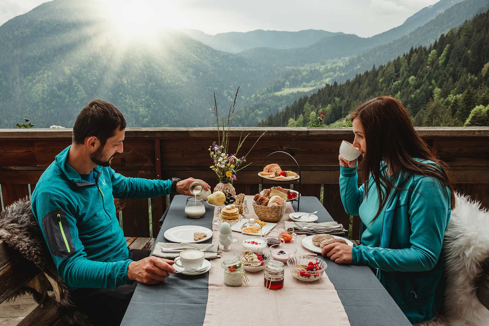 Urlaub auf dem Bauernhof GALLHOF - hoch oben über Lana bei Meran