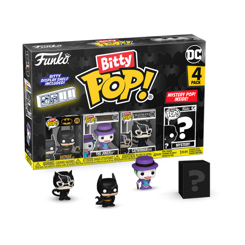 Funko Bitty Pop: DC Batman 85 Aniversario - Batman 4 Pack | Online FC