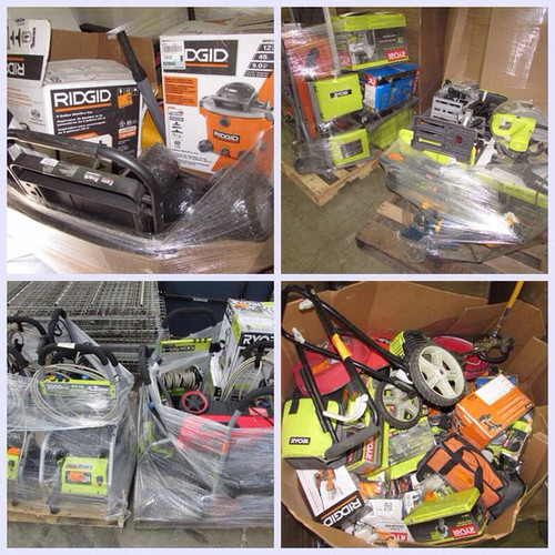 Pallets of Mixed Hardware | Logistical Warehouse U.S.A