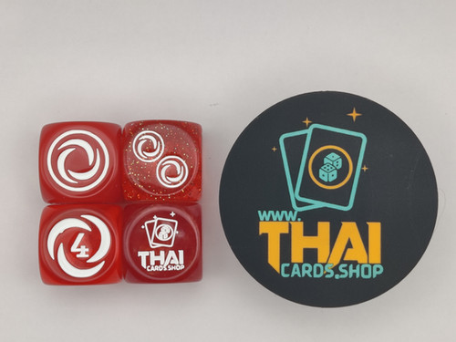 20mm Single Resource Counter Die (Marble, Glitter, Clear, Solid) | Thai ...