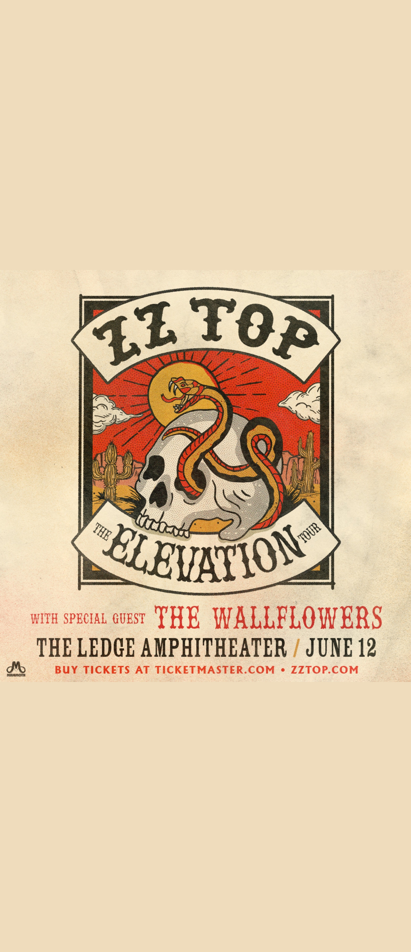 ZZ Top with special guest The Wallflowers | The Ledge