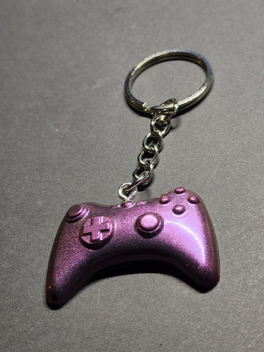 Purple Blue Xbox Controller Keychain | My Site