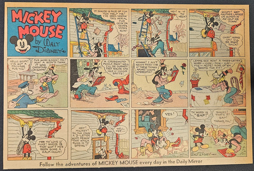 Mickey Mouse Comic Strip - Daily Mirror | JNP Disney