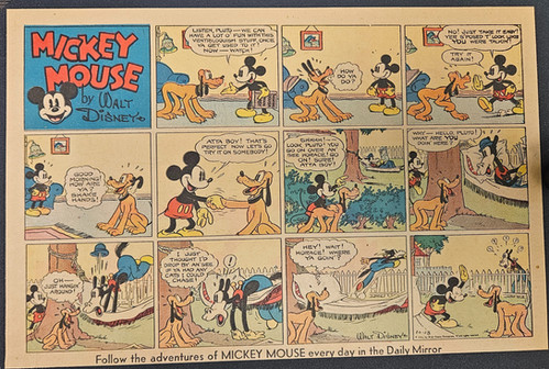 Mickey Mouse Comic Strip - Daily Mirror | JNP Disney