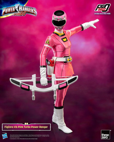 Power Rangers Turbo FigZero Action Figure 1/6 Pink Turbo Power Ranger ...