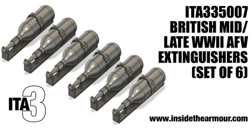 1/35 British Mid/Late War AFV Extinguishers | Inside the Armour