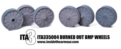 1/35 burned out BMP wheels | Inside the Armour
