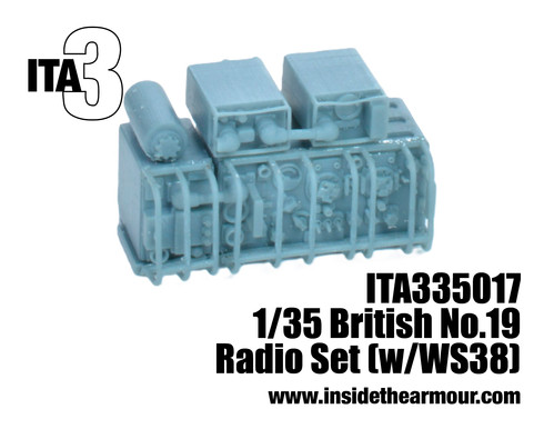 1/35 British WW2 Number 19 Radio Set (w/ WS38) | Inside the Armour