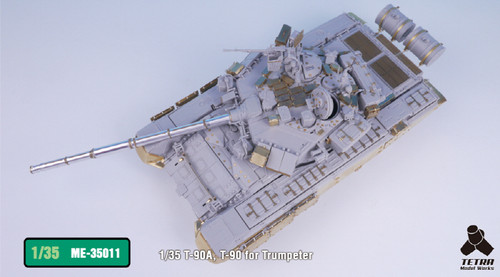 PE Upgrade for the 1/35 T-90A, T-90 from Trumpeter | Inside the Armour