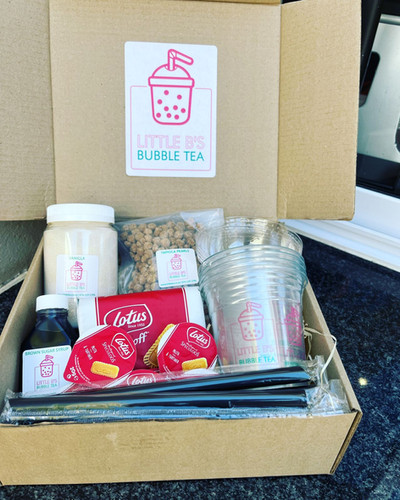 Lotus Biscoff Gift Box | Little Bs Bubble Tea