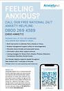 24/7 FREE Helpline | Anxiety NZ website