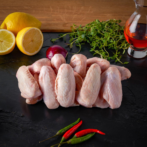 Large British Chicken Wings 1kg (10 wings) | The Meating Joint