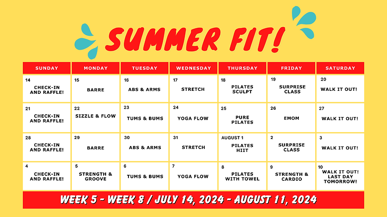 Online Fitness Challenge