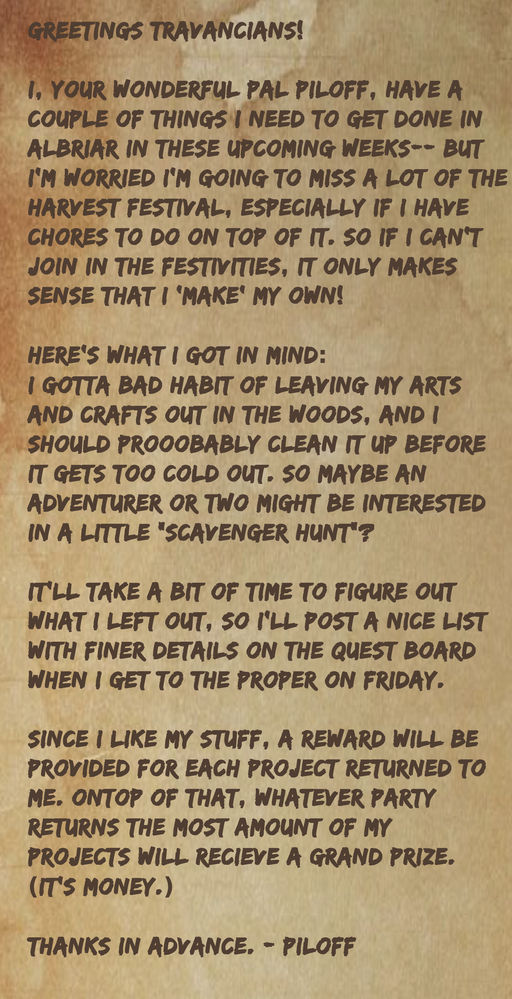 Piloff's Spooky Scavenger Hunt | Knight Realms