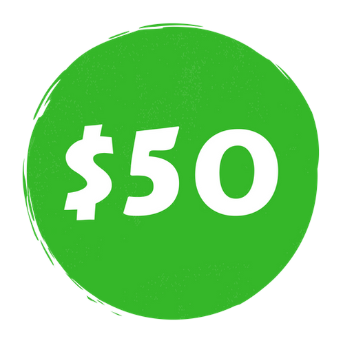 Fifty Dollar Donation