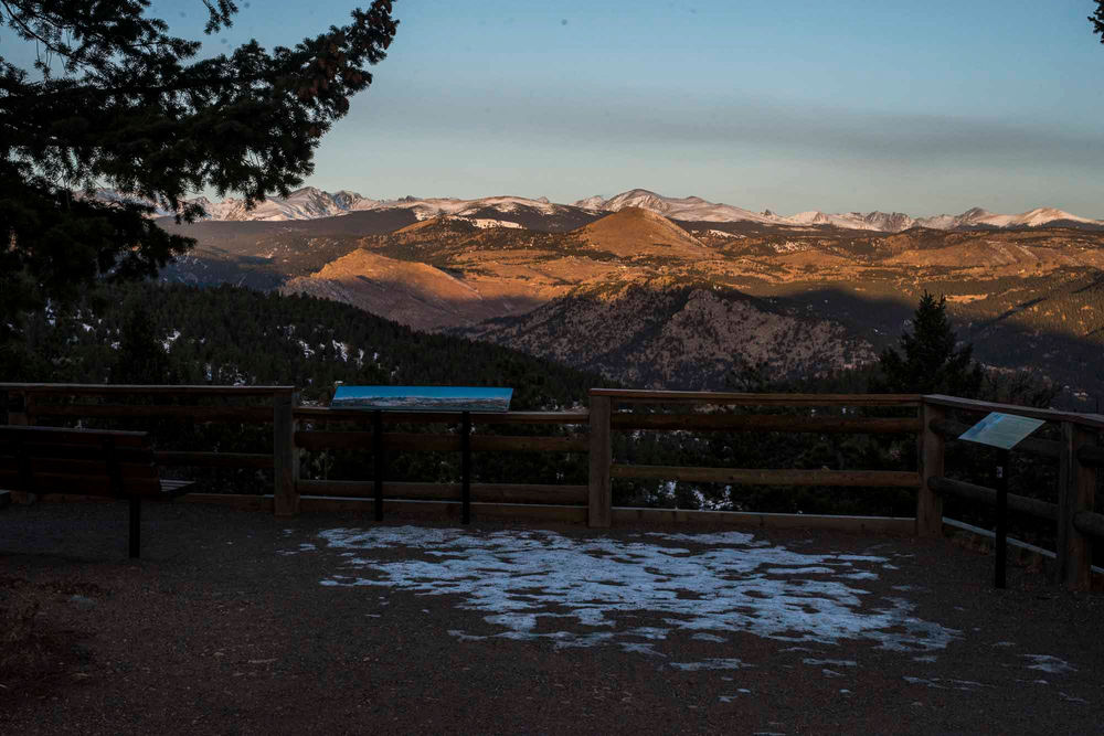 Lost Gulch Overlook at Sunrise