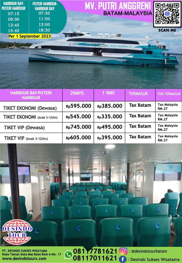 MV Putri Angreni | Desindo Tours