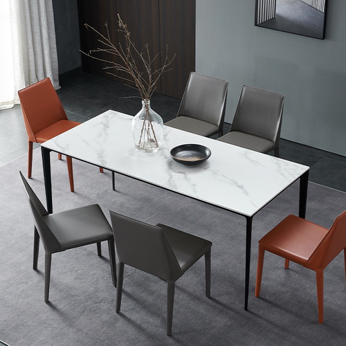 Simple White Marble Table | HADDADVS | حداد ڤي اس