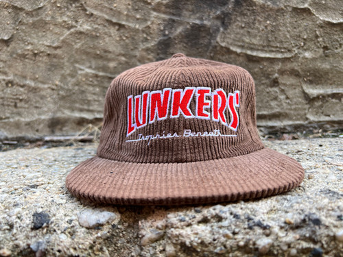 Lunkers Snapback Brown Corduroy | illudebaits