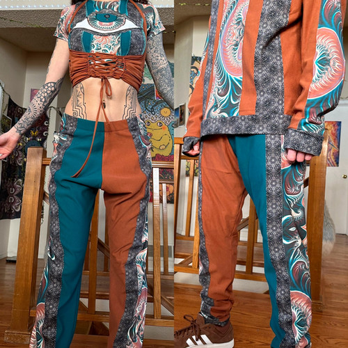 Oasis Bamboo Fleece Split Joggers | AstralVision Designs