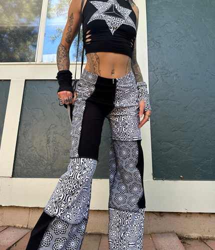 Trickster Patchwork Cargos | AstralVision Designs