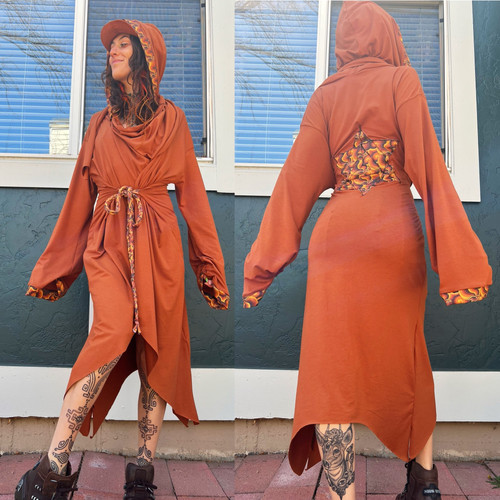 Merkaba Jedi Bamboo Robe | AstralVision Designs