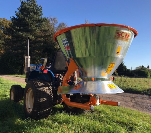 SCH GAMPTO310 GALV - Mounted Salt Broadcaster | SCH Supplies