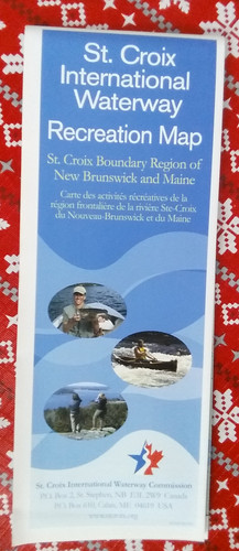 St. Croix River Canoe Map | canoekayaknb