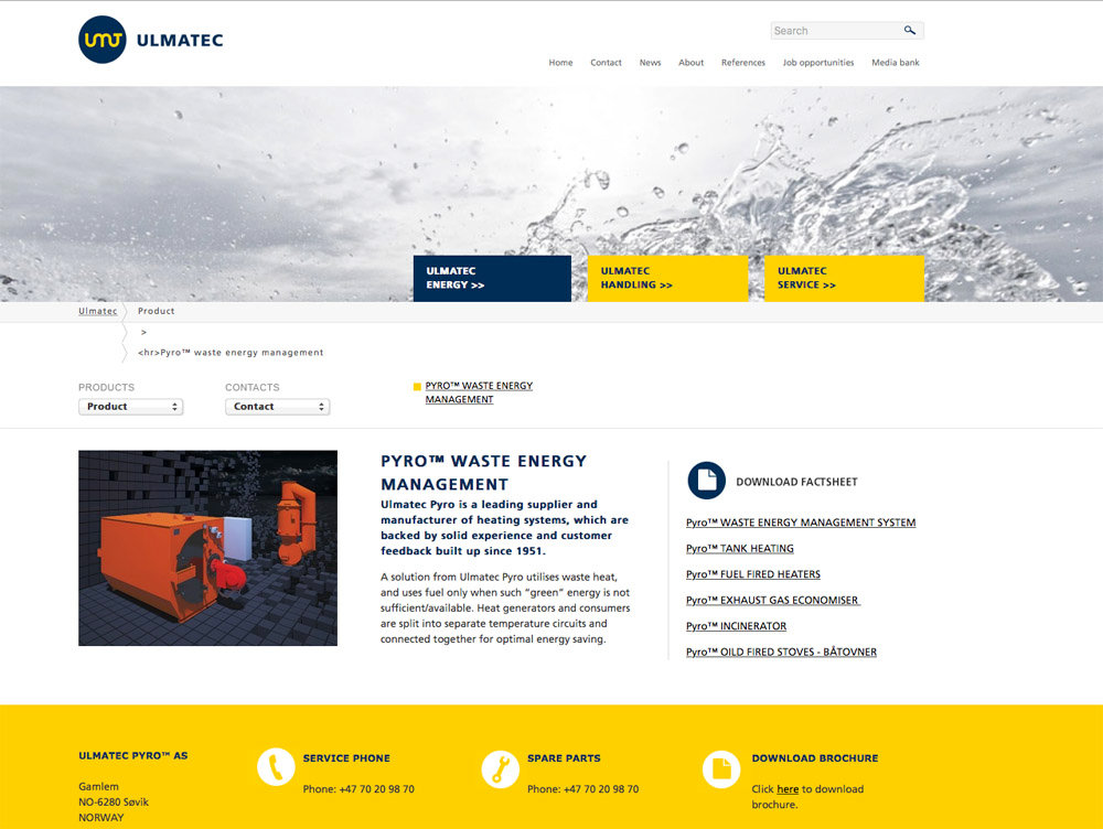 Ulmatec Pyro AS, Norway, installs EQ Plan