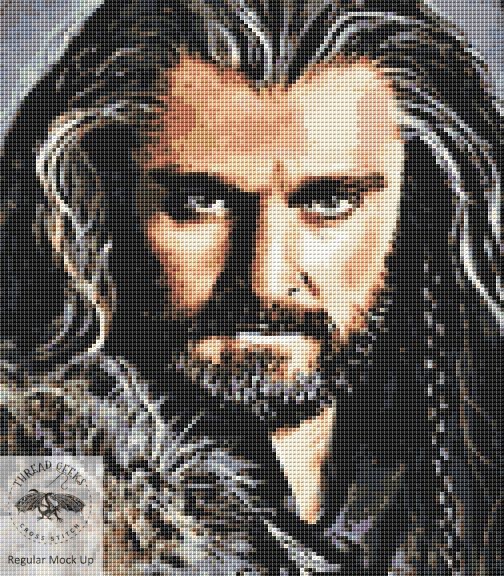 The Hobbit Cross stitch pattern pdf format Thorin Sewing & Fiber Sewing ...