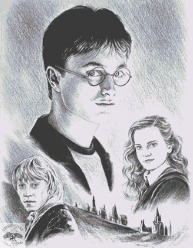 Harry Potter Counted Cross Stitch Chart | Thread Geeks