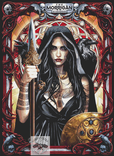 The Morrigan XXL Counted Cross Stitch Chart - Ruth Thompson | Thread Geeks
