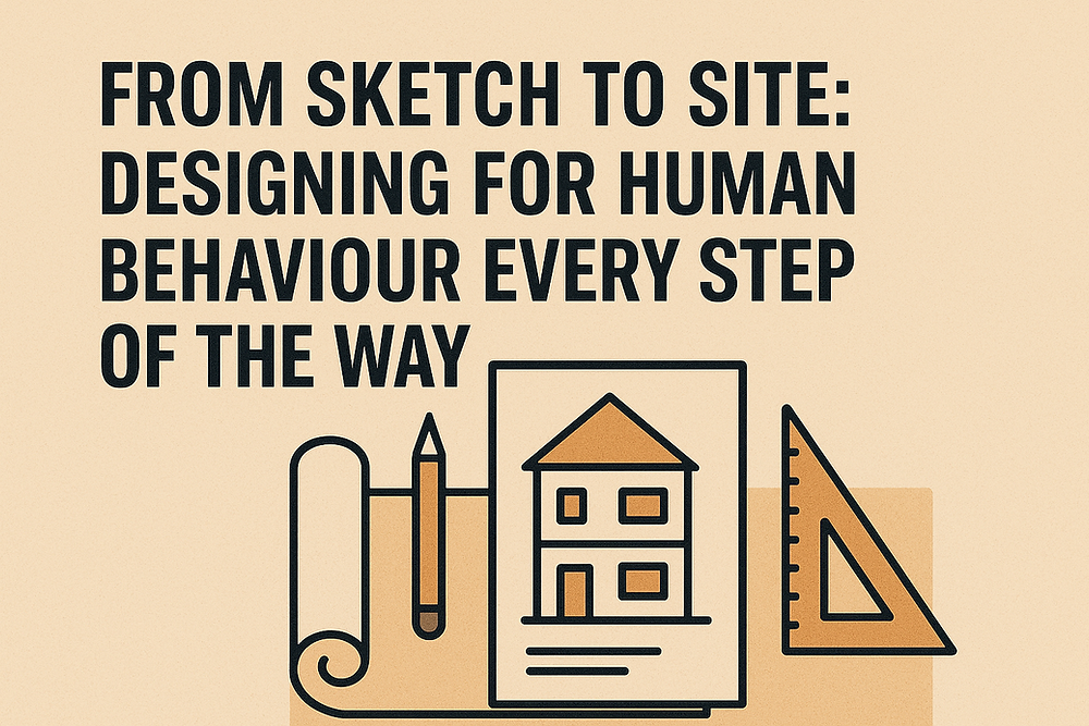 From Sketch to Site: Designing for Human Behaviour Every Step of the Way