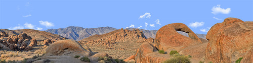 ALABAMA HILLS DESERT INYO COUNTY CALIFORNIA right | BACKDROPS ONLY