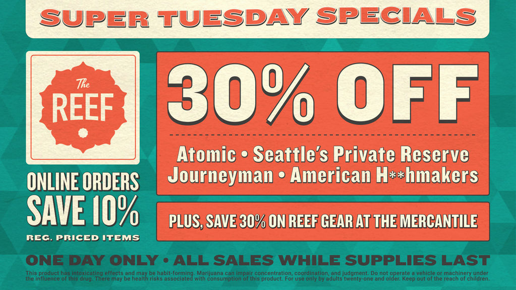 The Reef Cannabis | Seattle | Dispensary | Pot Shop | Capitol Hill ...
