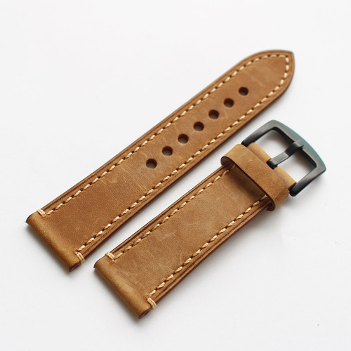 23 MM handmade cow leather strap suitable for Tutor 79250 | fiftyfourwatch