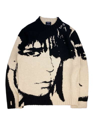 Raf Simons CK205W39NYC x Andy Warhol ‘Stephen Sprouse’ Knit Sweater ...