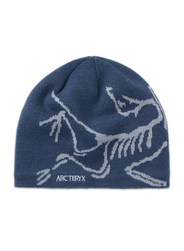 Arc’teryx Dead Bird Logo Embroidered Knit Blue Beanie | ArchiveThreads