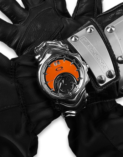 2004 Oakley ‘Judge’ Swiss Chronograph Copper Dial Wrist Watch ...