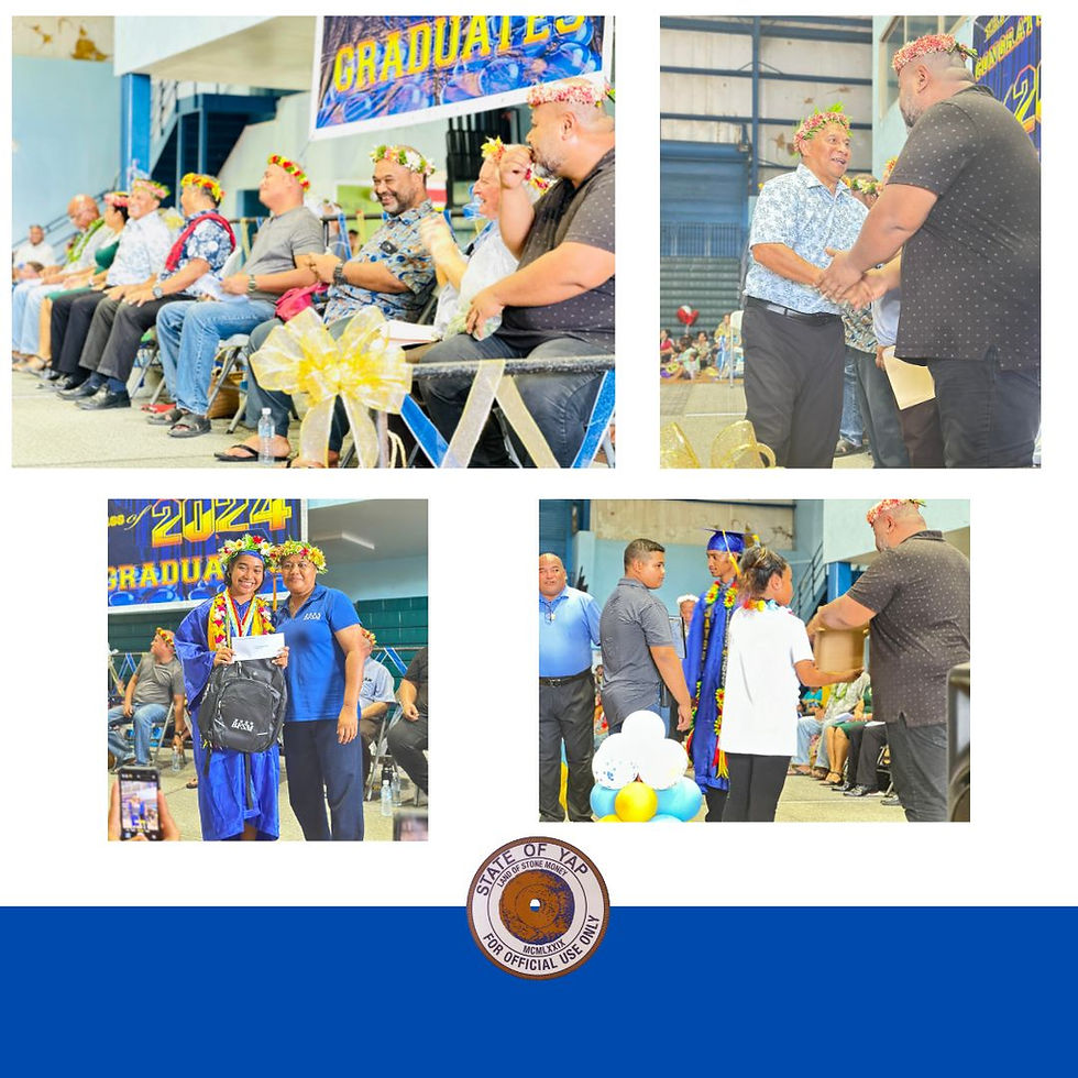 Yap High School’s Class of 2024 Celebrates Graduation with Guest of ...
