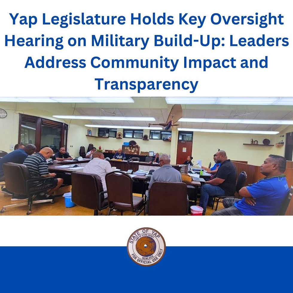 Home | Yap State Government