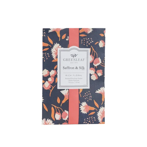 Saffron & Silk Large Scented Sachet (New) | Earthly Creations