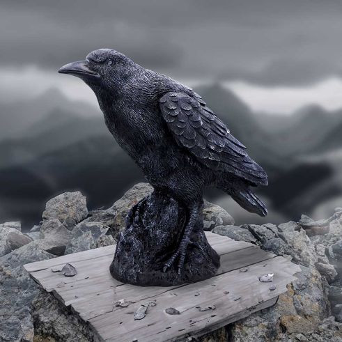 Raven Messenger 25cm | Earthly Creations