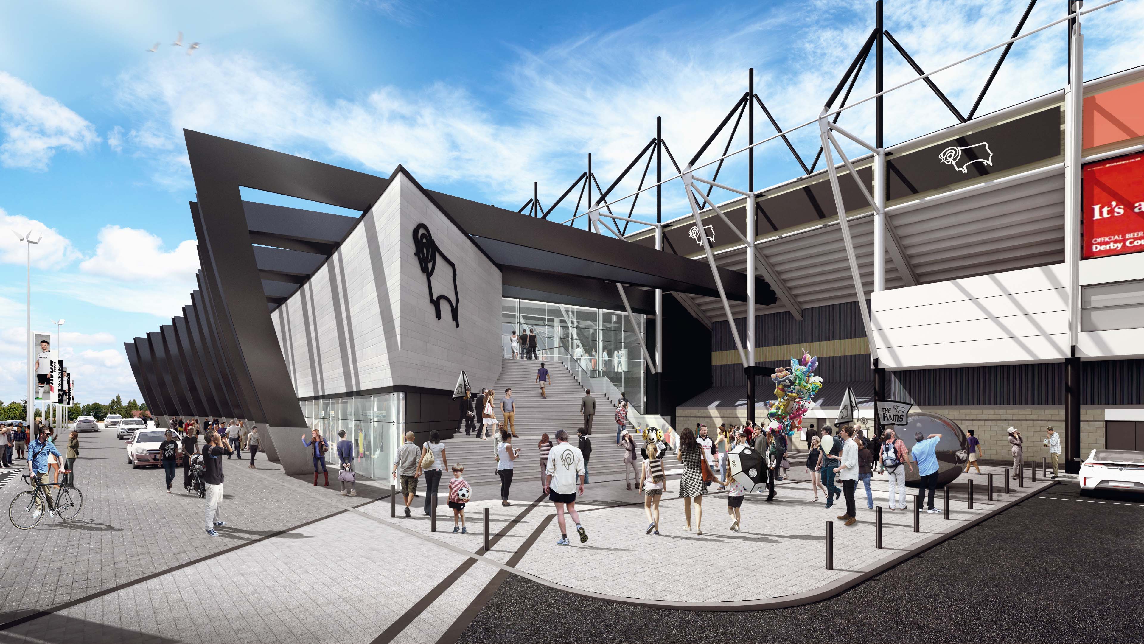 DCFC East Stand Extension- Matthew Montague Architects | Derby, UK