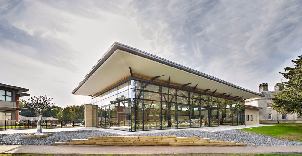 Innovative Glass Dining Hall for Foremarke Hall School Open for use.